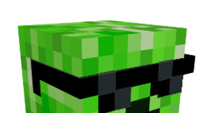 Cool Creeper Mask by Dodo Studios - Minecraft Bedrock Marketplace Explorer