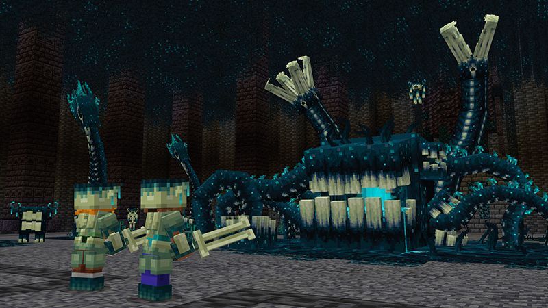 WARDEN DIMENSION by Honeyfrost (Minecraft Marketplace Map) - Minecraft ...