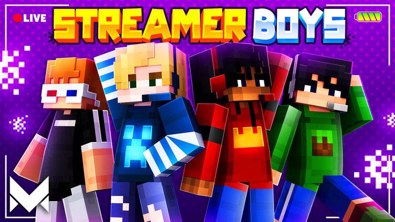 Streamer Boys by Meraki (Minecraft Skin Pack) - Minecraft Marketplace ...