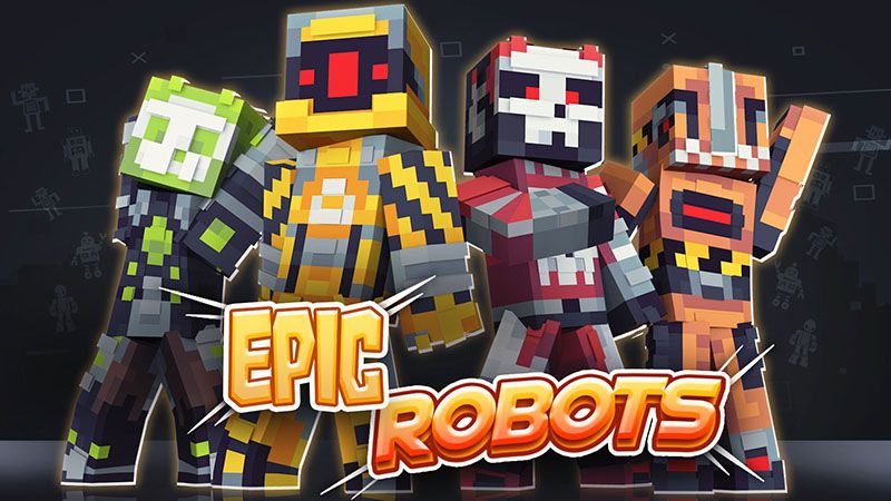 Epic Robots by Sapix (Minecraft Skin Pack) - Minecraft Bedrock ...