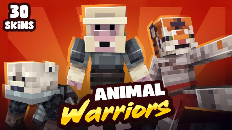 Animal Warriors by Ninja Squirrel Gaming (Minecraft Skin Pack) - Minecraft Marketplace (via ...