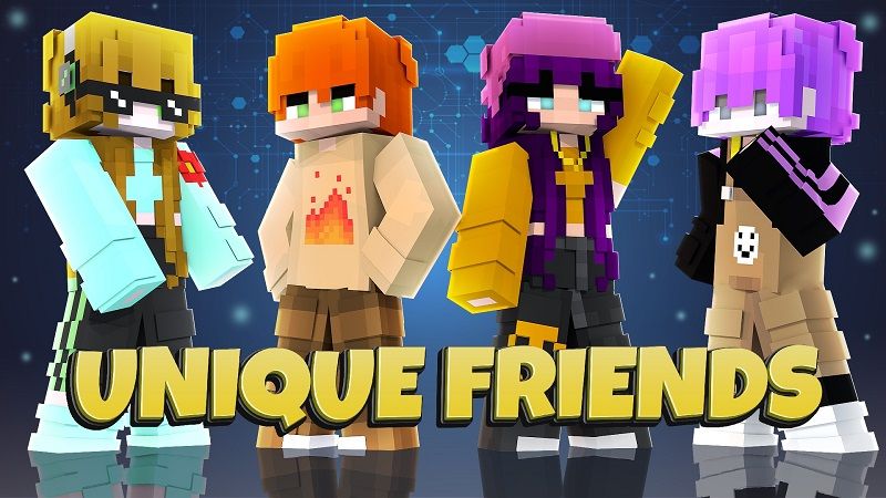 Unique Friends by Street Studios (Minecraft Skin Pack) - Minecraft ...