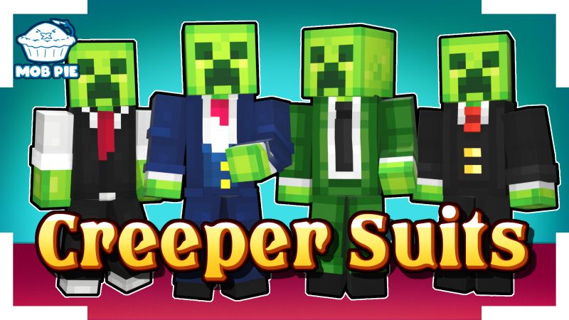 Minecraft Creeper In A Suit Skin
