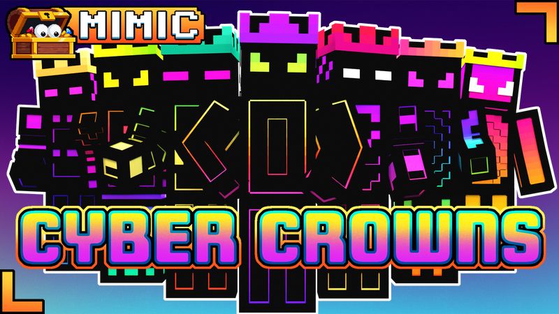 Cyber Crowns by Mimic (Minecraft Skin Pack) - Minecraft Marketplace ...
