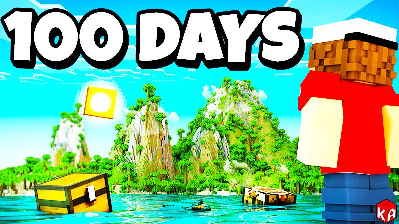 100 Days Stranded Island by KA Studios (Minecraft Marketplace Map ...