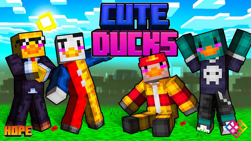 Cute Ducks by Rainbow Theory (Minecraft Skin Pack) - Minecraft ...