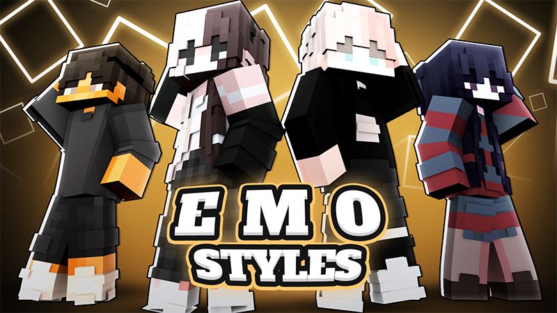 Emo Styles by Cypress Games (Minecraft Skin Pack) - Minecraft ...