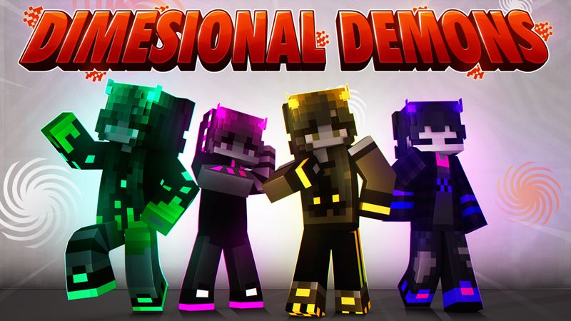 Dimensional Demons by Giggle Block Studios (Minecraft Skin Pack ...