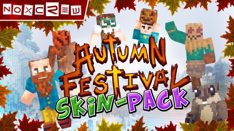 Autumn Festival Skin Pack by Noxcrew (Minecraft Skin Pack) - Minecraft ...