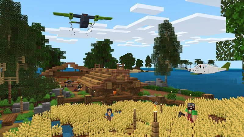 Laser Blasters Add-On by HorizonBlocks - Minecraft Bedrock Marketplace ...