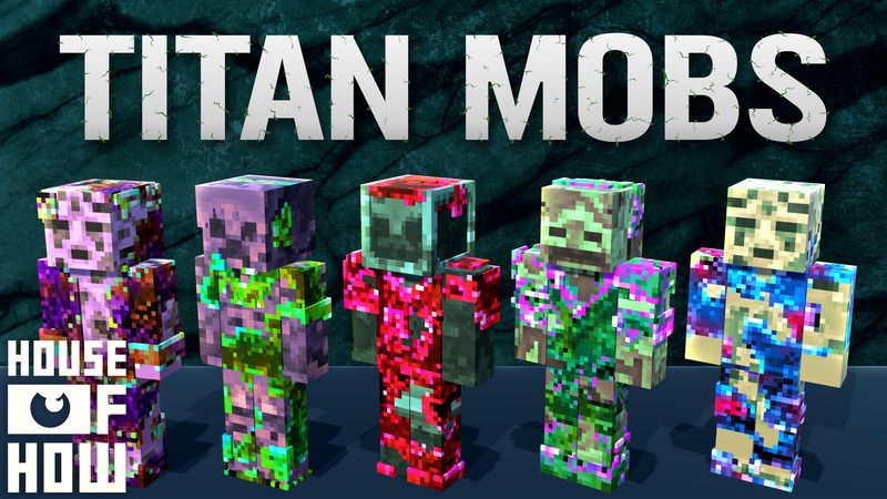 Titan Mobs by House of How (Minecraft Skin Pack) - Minecraft Bedrock ...