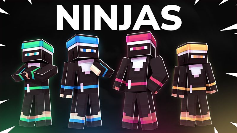 Ninjas by Pickaxe Studios (Minecraft Skin Pack) - Minecraft Marketplace ...