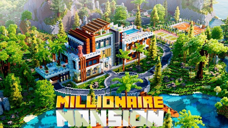 Millionaire Mansion by Street Studios (Minecraft Marketplace Map ...