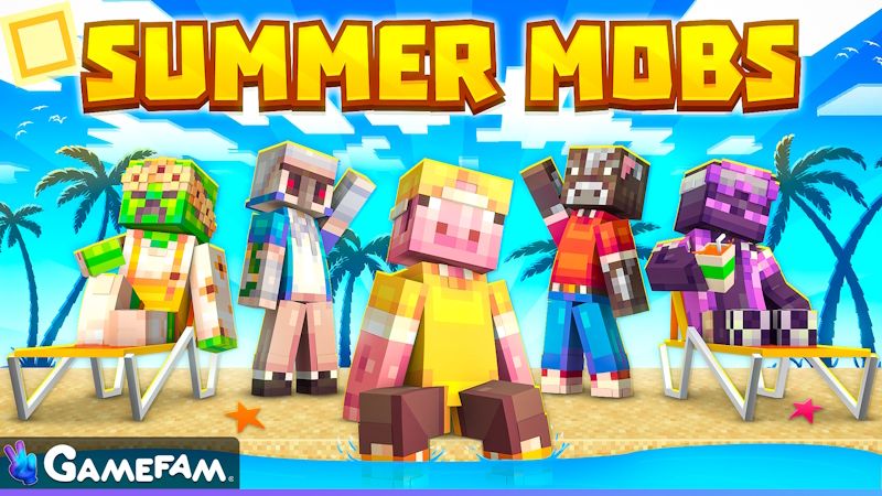 Summer Mobs by Gamefam (Minecraft Skin Pack) - Minecraft Bedrock ...