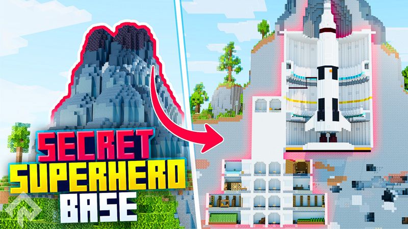 Secret Superhero Base by RareLoot (Minecraft Marketplace Map ...