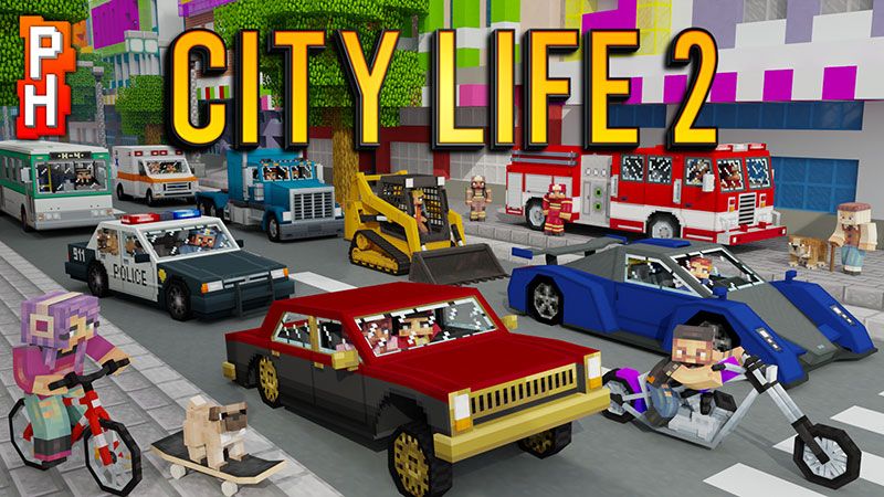 City Life 2 by PixelHeads (Minecraft Marketplace Map) - Minecraft ...
