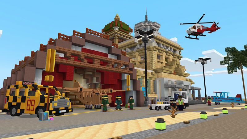 Laser Blasters Add-On by HorizonBlocks - Minecraft Bedrock Marketplace ...