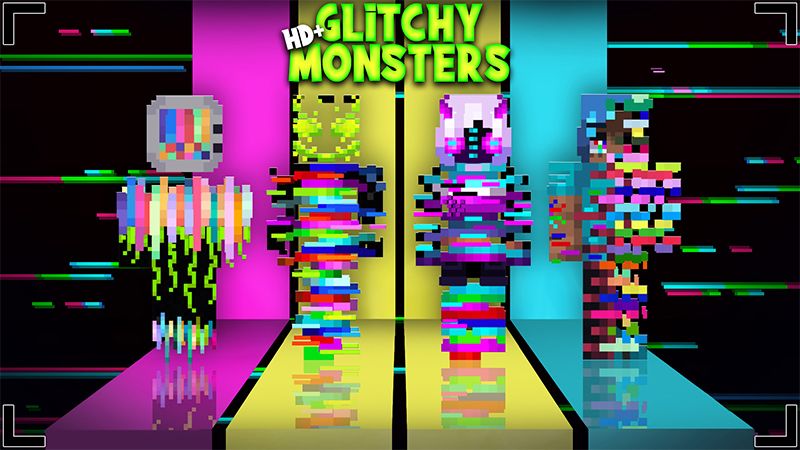HD Glitchy Monsters by Glowfischdesigns (Minecraft Skin Pack ...