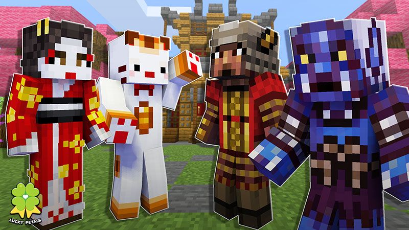 Ancient Japan Pack by The Lucky Petals (Minecraft Skin Pack ...