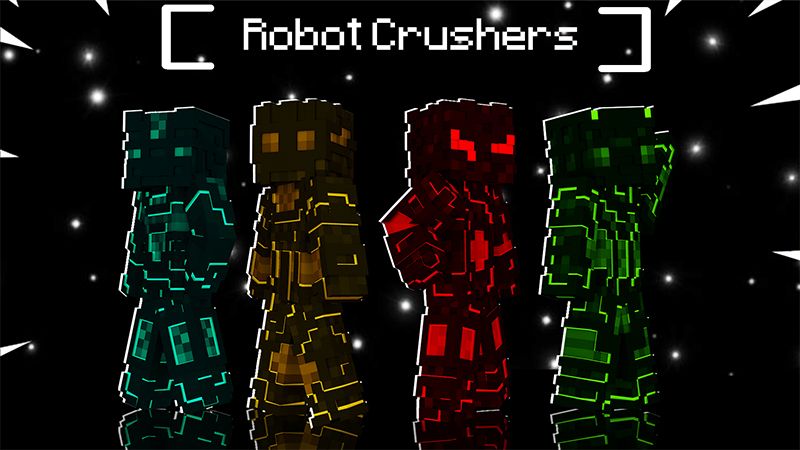 ROBOT CRUSHERS by Pickaxe Studios (Minecraft Skin Pack) - Minecraft ...