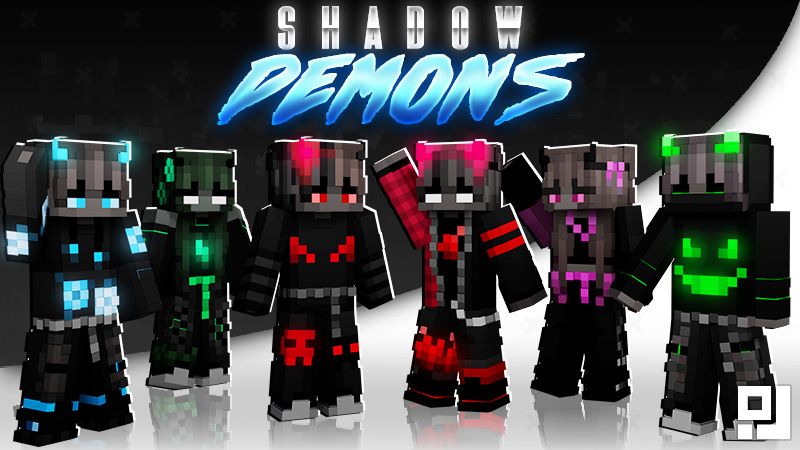 Shadow Demons by inPixel (Minecraft Skin Pack) - Minecraft Bedrock ...