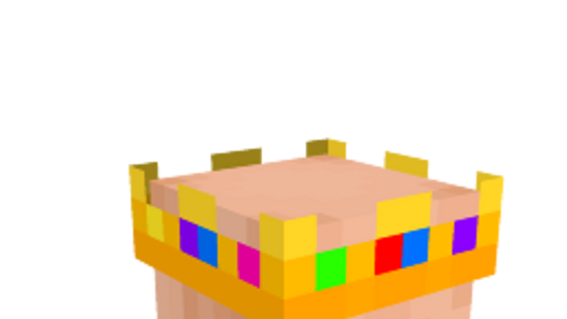 Pig Crown by Magefall - Minecraft Marketplace (via bedrockexplorer.com)