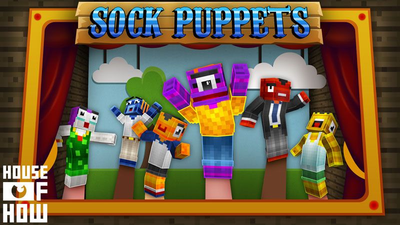 Sock Puppets by House of How (Minecraft Skin Pack) - Minecraft ...