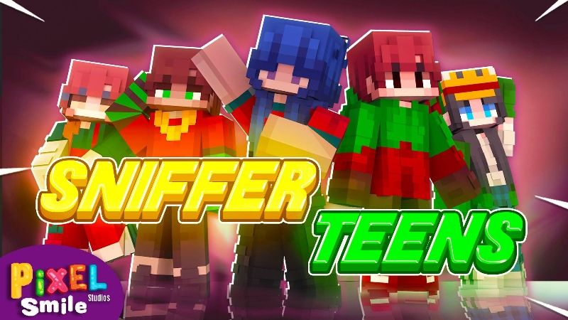 Sniffer Teens by Pixel Smile Studios (Minecraft Skin Pack) - Minecraft ...