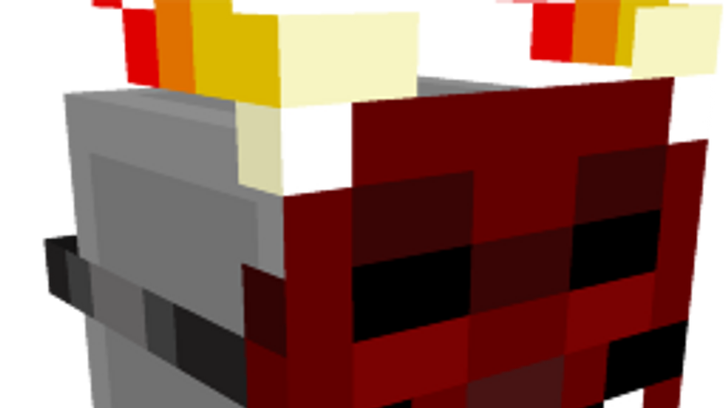 Fire Demon Mask by Mazario Studios - Minecraft Bedrock Marketplace Explorer