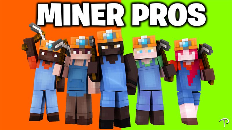 Miner Pros by Pickaxe Studios (Minecraft Skin Pack) - Minecraft ...