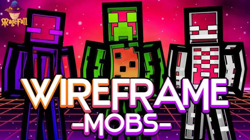 Wireframe Mobs by Magefall (Minecraft Skin Pack) - Minecraft ...