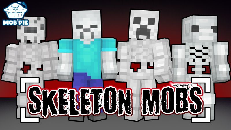 Skeleton Mobs by Mob Pie (Minecraft Skin Pack) - Minecraft Bedrock ...