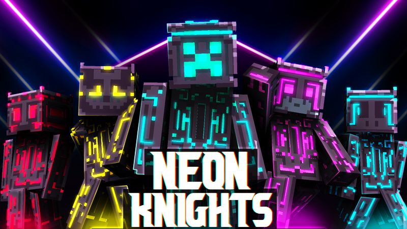 Neon Knights by Gearblocks (Minecraft Skin Pack) - Minecraft ...