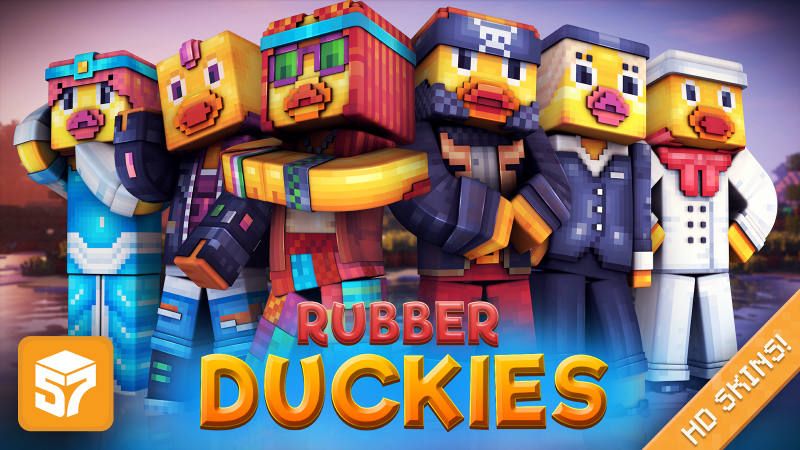 Rubber Duckies by 57Digital (Minecraft Skin Pack) - Minecraft Bedrock ...