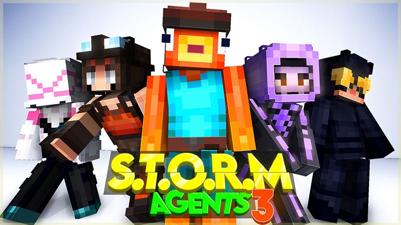 Storm Agents 3 by Gearblocks (Minecraft Skin Pack) - Minecraft ...