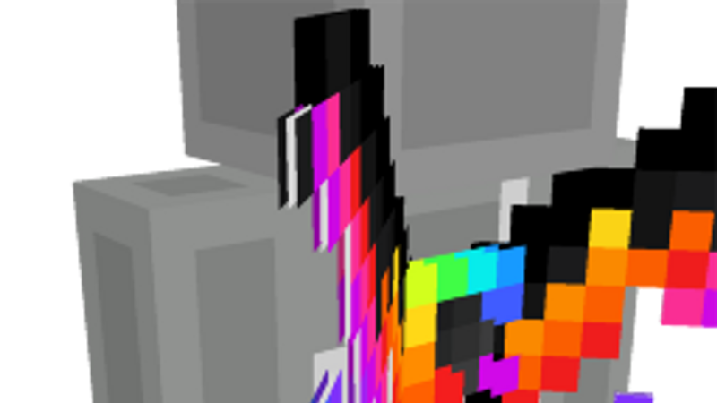 RGB Futuristic Wings by InPvP - Minecraft Bedrock Marketplace Explorer