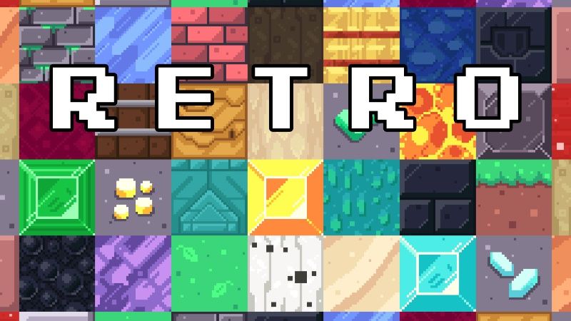 Retro by Tetrascape - Minecraft Marketplace (via bedrockexplorer.com)
