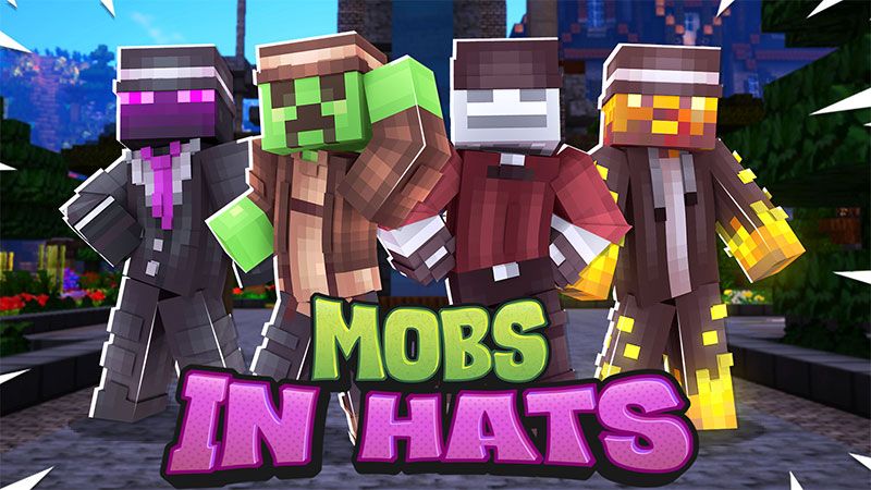 Mobs in Hats by Dig Down Studios (Minecraft Skin Pack) - Minecraft ...