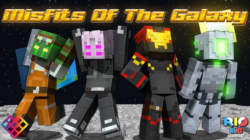 Misfits of the Galaxy by Rainbow Theory (Minecraft Skin Pack ...