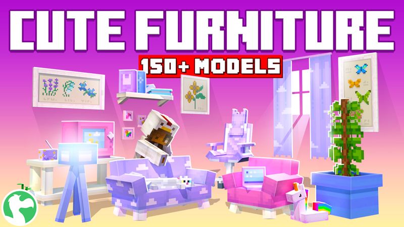Cute Furniture by Dodo Studios (Minecraft Marketplace Map) - Minecraft ...