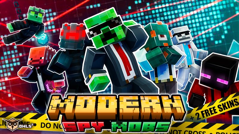 Modern Spy Mobs by Owls Cubed (Minecraft Skin Pack) - Minecraft ...
