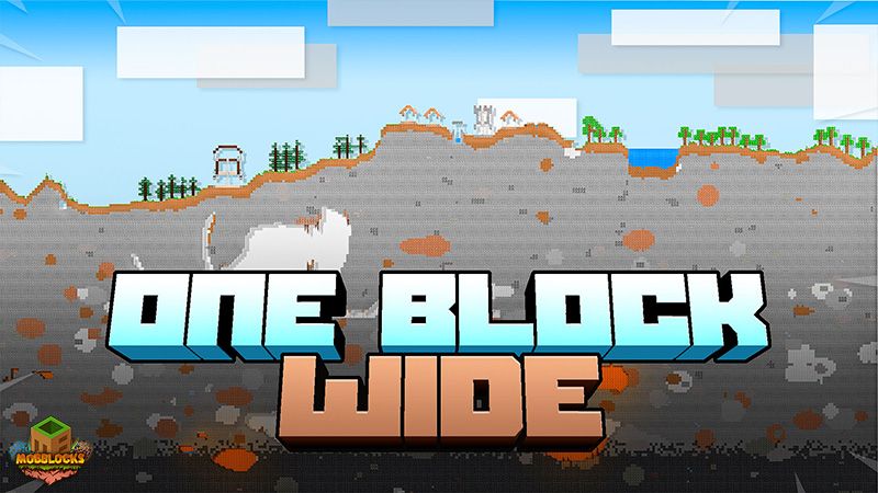 ONE BLOCK WIDE by MobBlocks (Minecraft Marketplace Map) - Minecraft ...