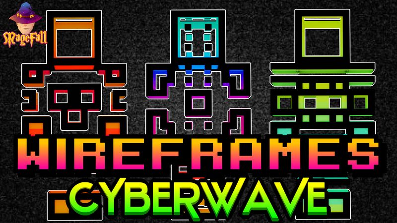 Wireframes Cyberwave by Magefall (Minecraft Skin Pack) - Minecraft ...