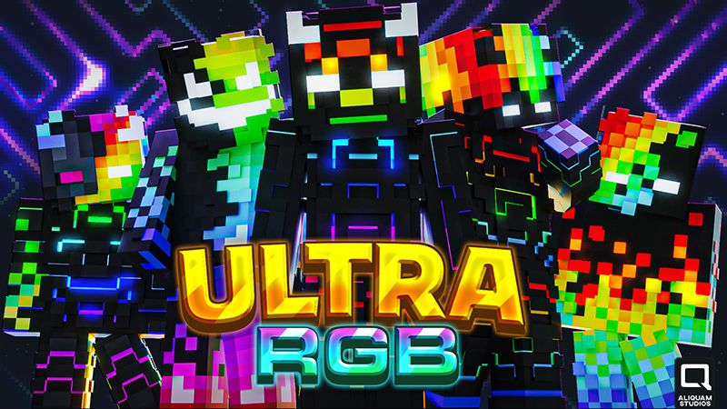 Ultra RGB by Aliquam Studios (Minecraft Skin Pack) - Minecraft ...