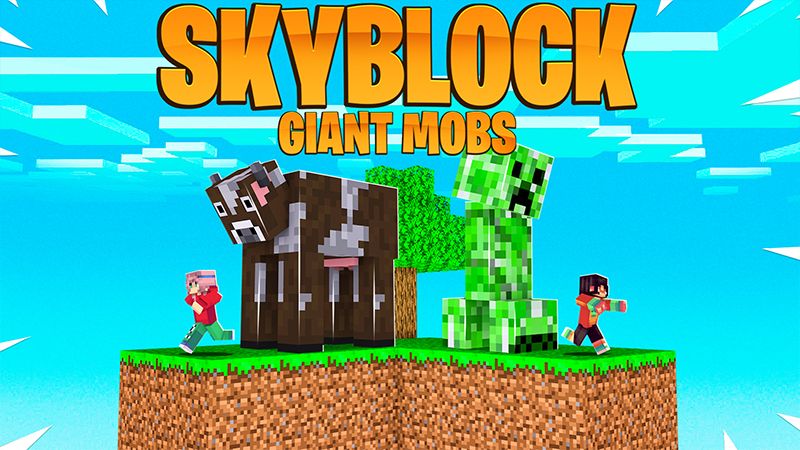 Skyblock GIANT Mobs by Pickaxe Studios (Minecraft Marketplace Map ...