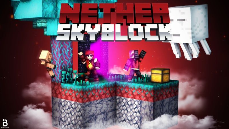 Nether Skyblock by Fall Studios (Minecraft Marketplace Map) - Minecraft ...