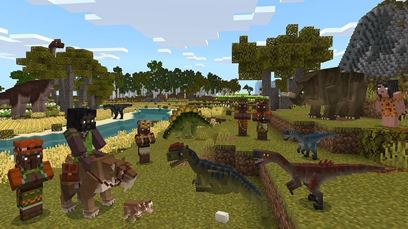 Dinosaur Add-On by PixelHeads - Minecraft Bedrock Marketplace Explorer