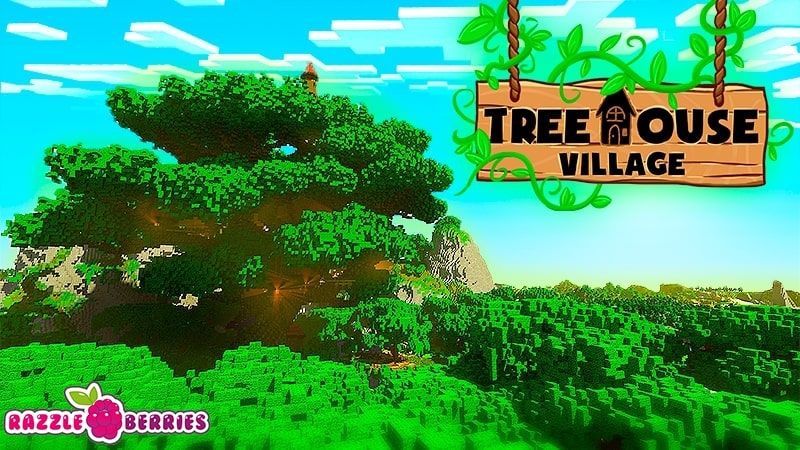 Treehouse Village by Razzleberries (Minecraft Marketplace Map ...