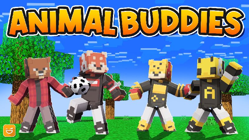 Animal Buddies by Giggle Block Studios (Minecraft Skin Pack ...