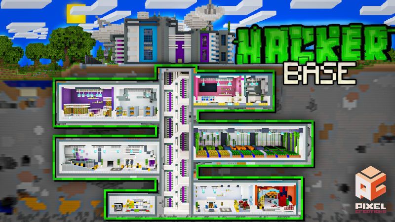 Hacker Base by BLOCKLAB Studios (Minecraft Marketplace Map) - Minecraft ...